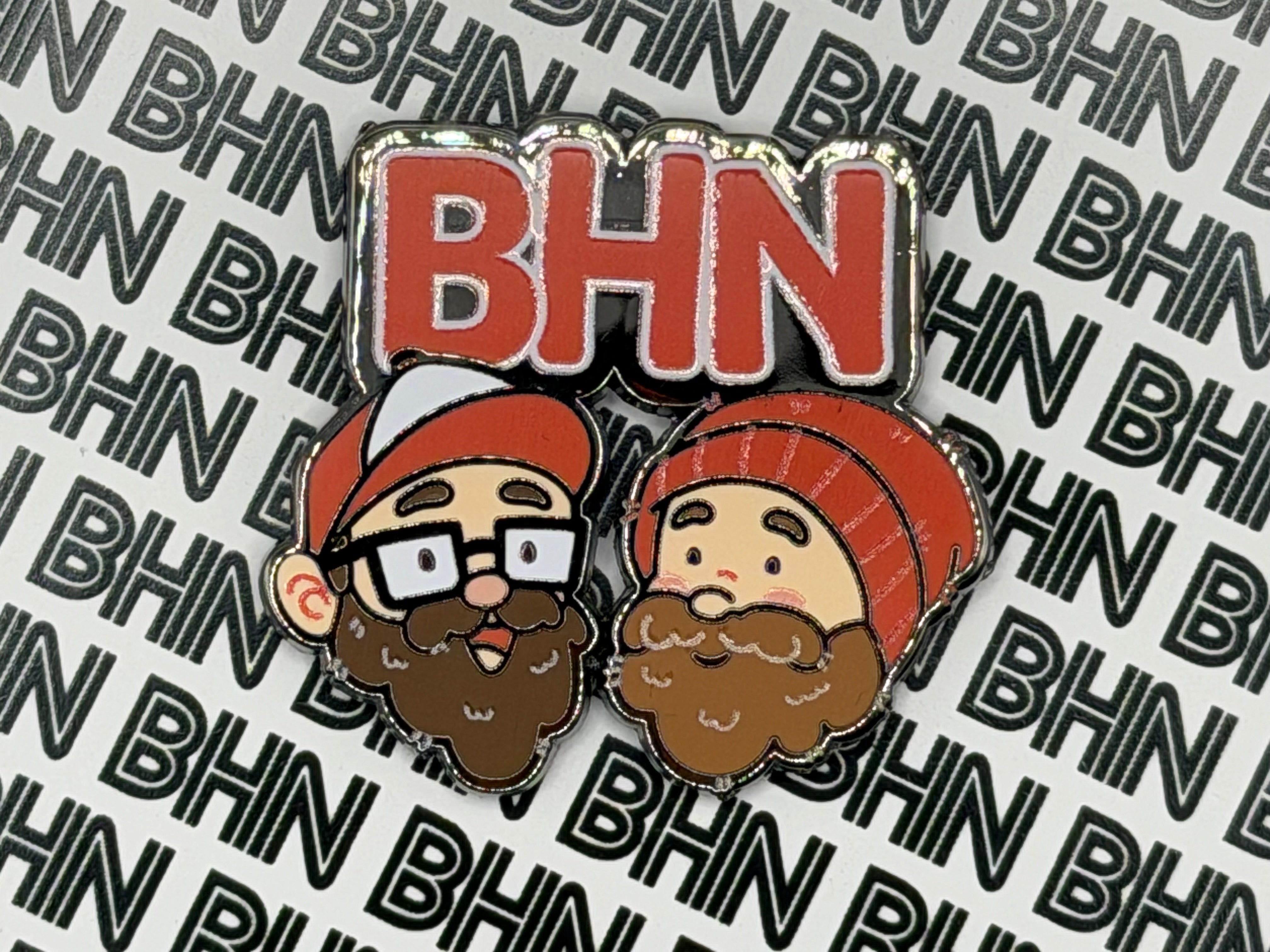 Pat & Chewie BHN Enamel Pin – BHN Store